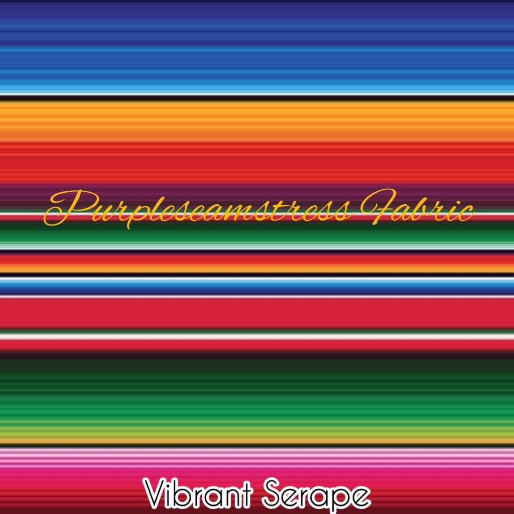 Vibrant Serape – Fabric – Purpleseamstress Fabric