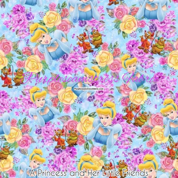 A Princess & Her Little Friends – Purpleseamstress Fabric