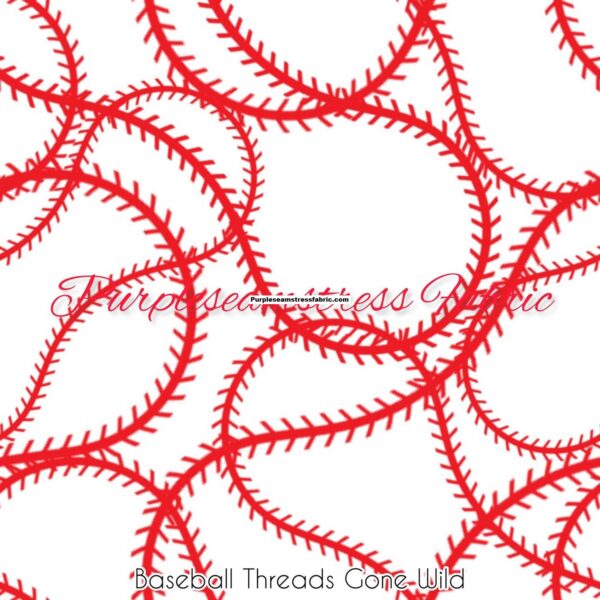 Baseball Threads Gone Wild – Purpleseamstress Fabric