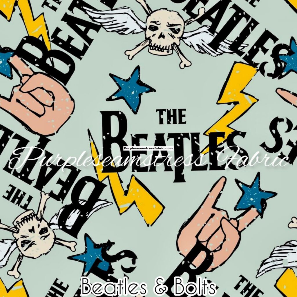 Beatles & Bolts – Fabric – Purpleseamstress Fabric