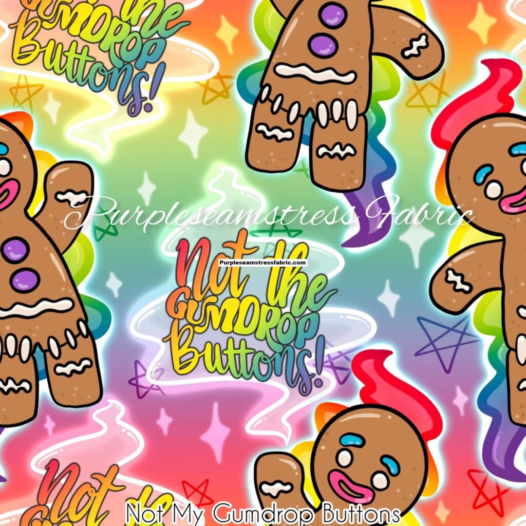 Not My Gumdrop Buttons – Purpleseamstress Fabric
