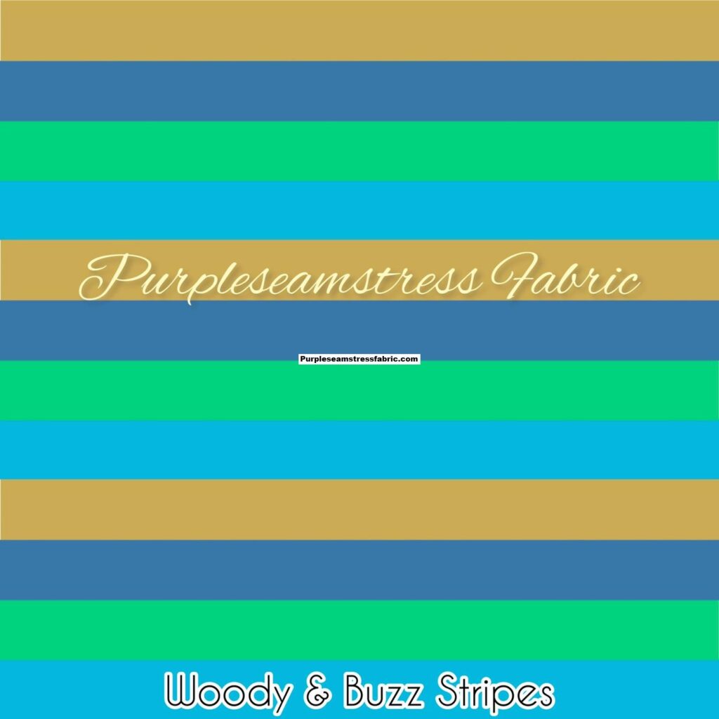 Buzz & Woody Stripes – Purpleseamstress Fabric