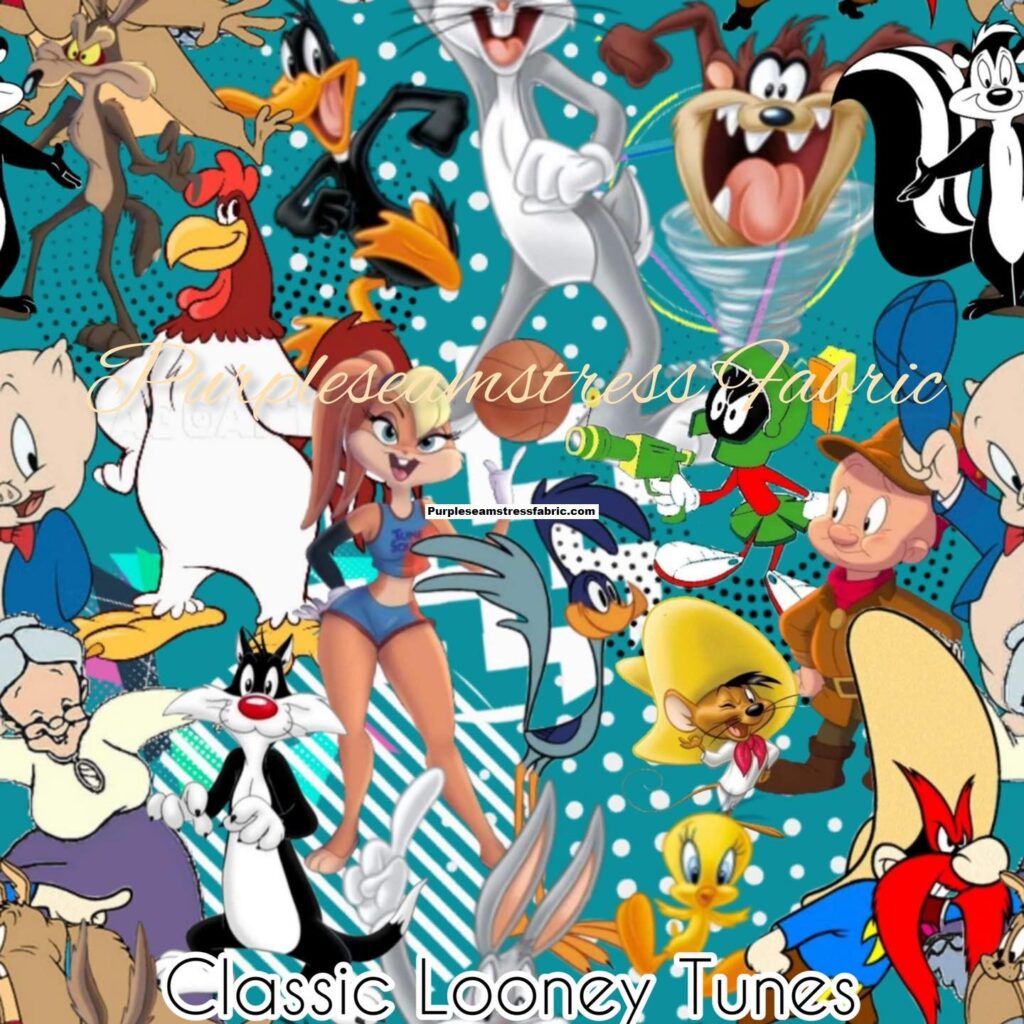 Classic Looney Tunes – Fabric – Purpleseamstress Fabric