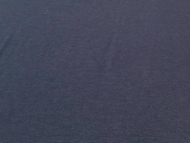Dark blue heathered denim Cotton Lycra – Fabric – Purpleseamstress Fabric