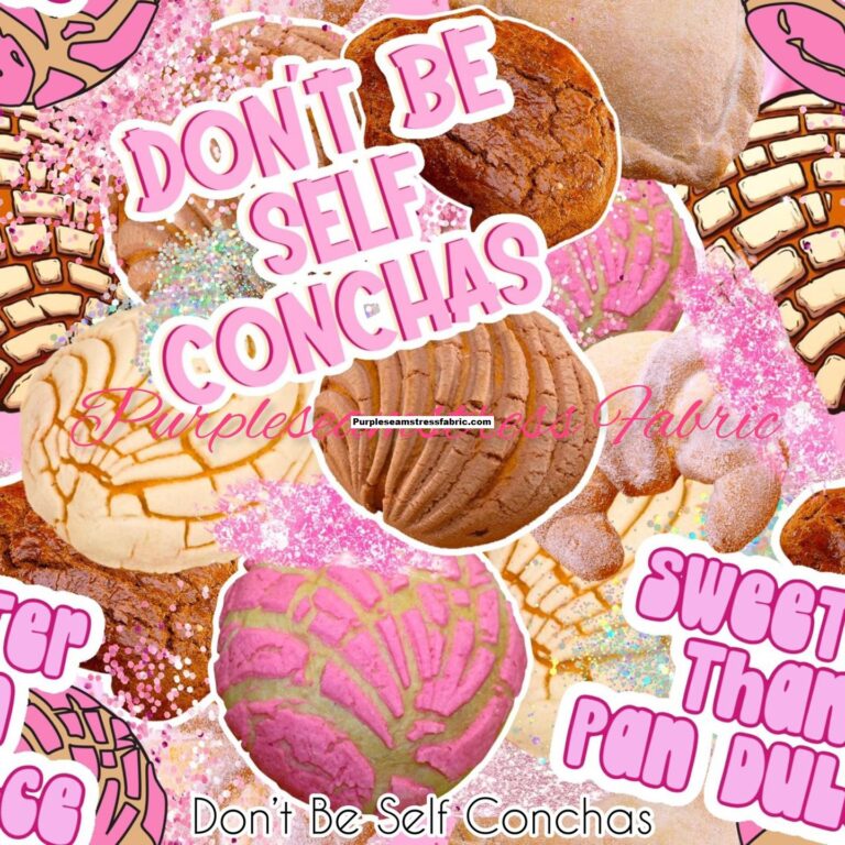 Don’t Be Self Conchas – Purpleseamstress Fabric
