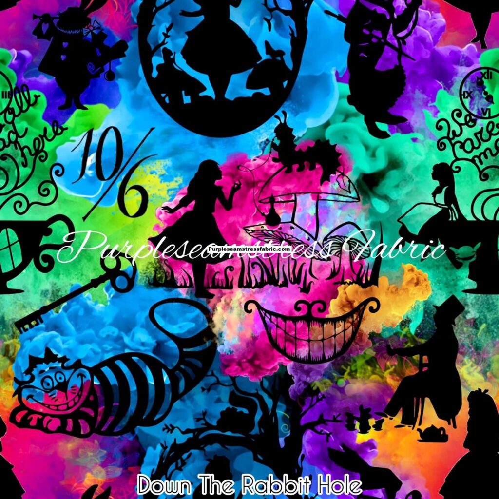 Down The Rabbit Hole – Purpleseamstress Fabric