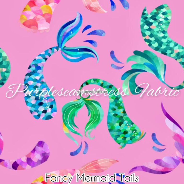 Fancy Mermaid Tails – Purpleseamstress Fabric