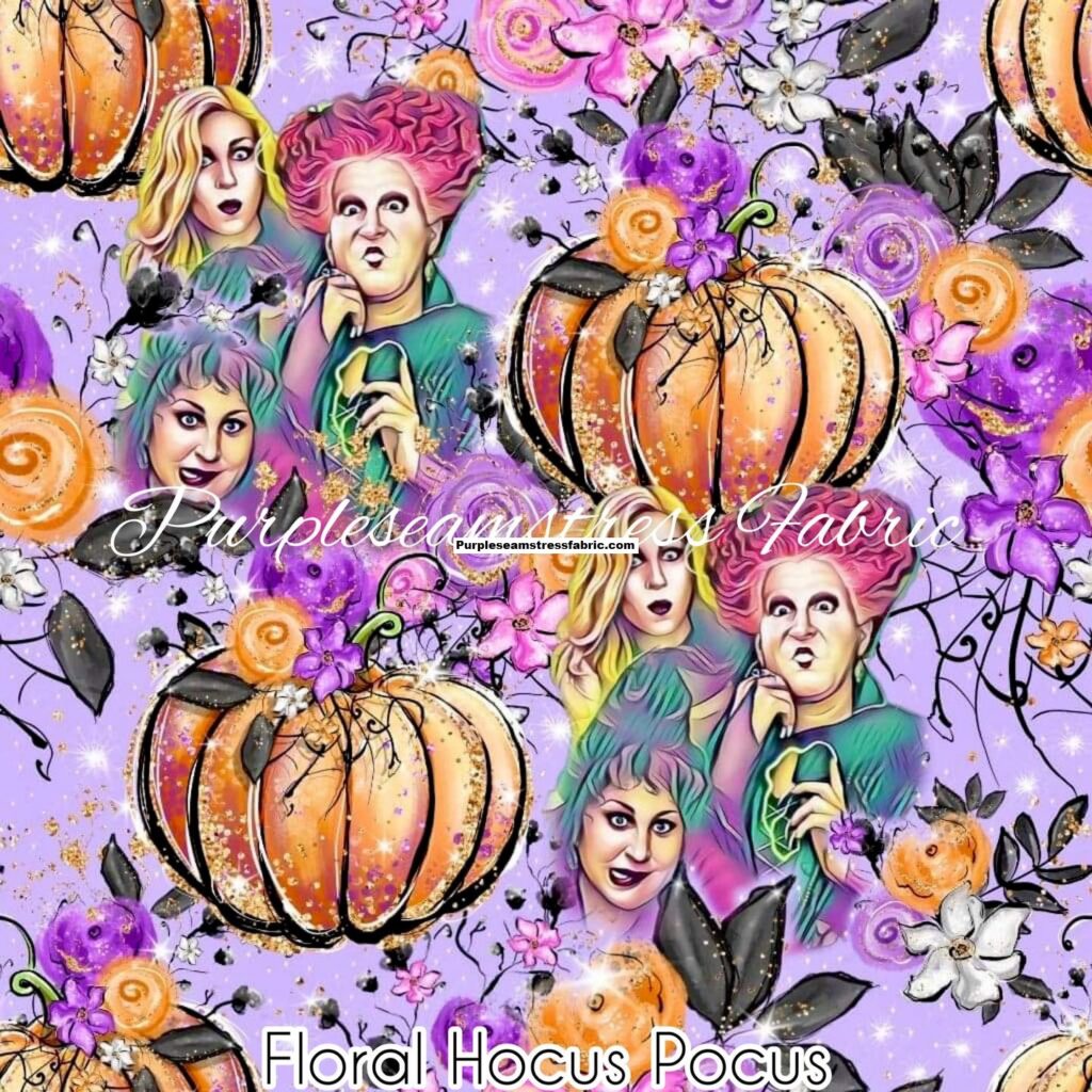 Floral Hocus Pocus – Fabric – Purpleseamstress Fabric