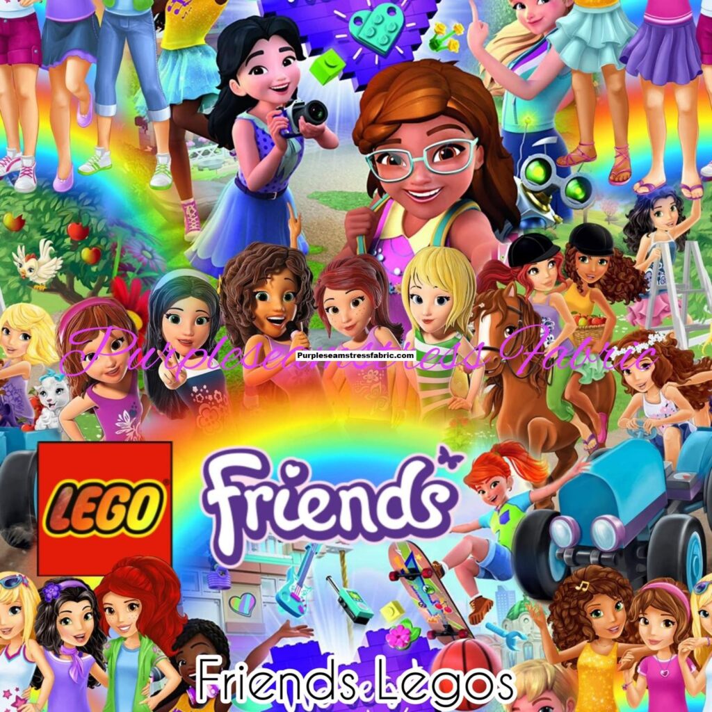 Friends Legos – Purpleseamstress Fabric