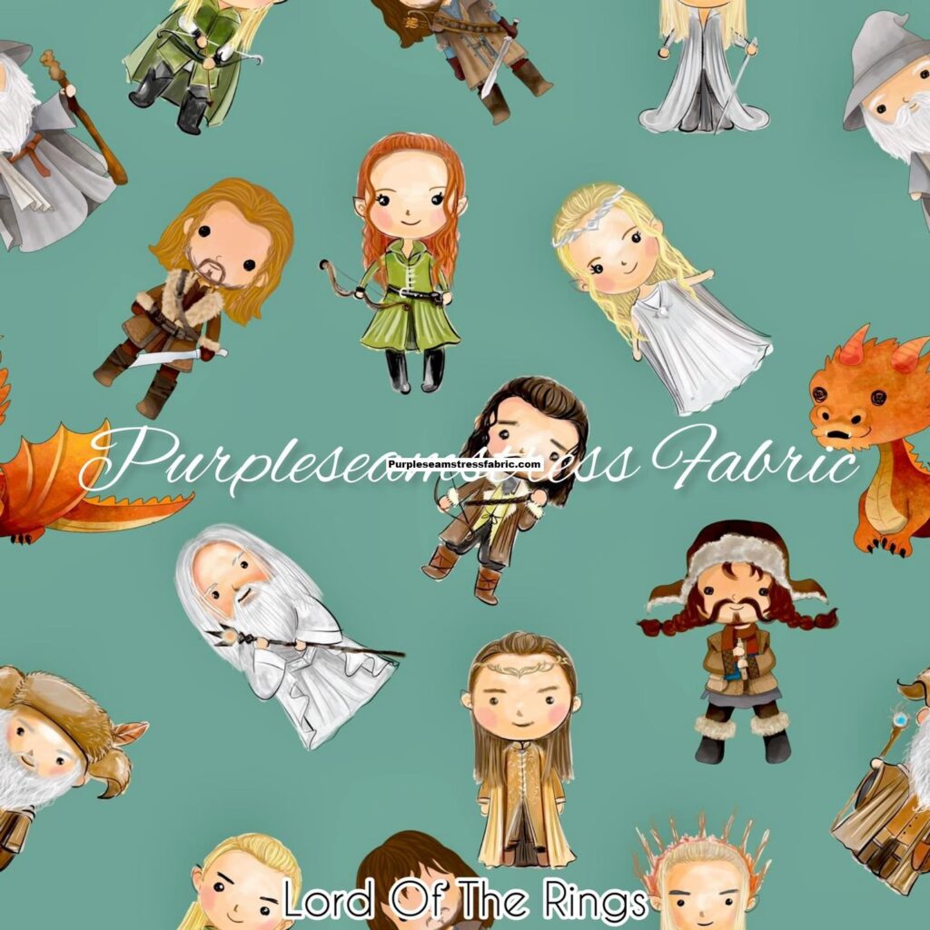 Lord Of The Rings – Fabric – Purpleseamstress Fabric