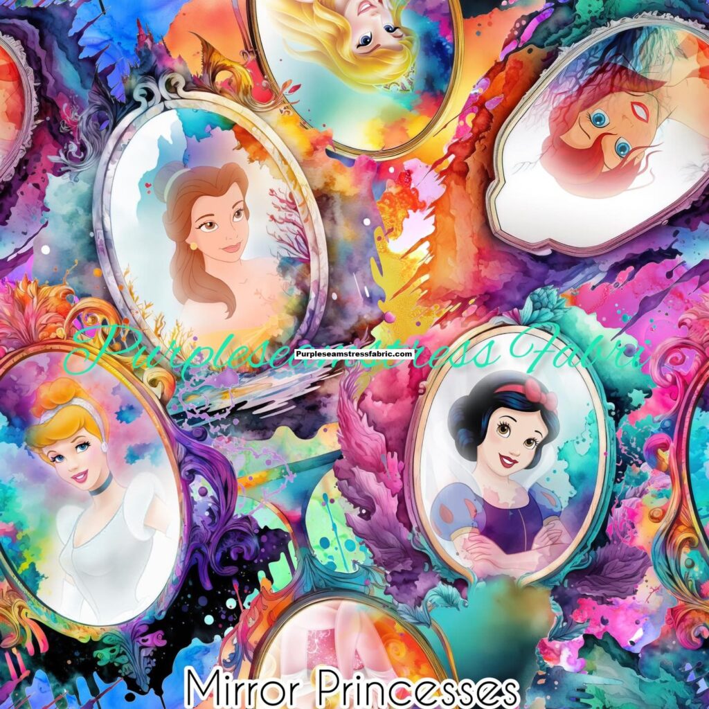 Mirror Princesses – Purpleseamstress Fabric