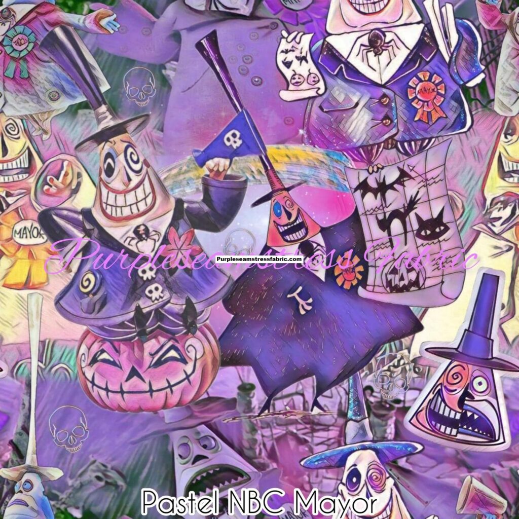 Pastel NBC Mayor Cotton Lycra – Purpleseamstress Fabric