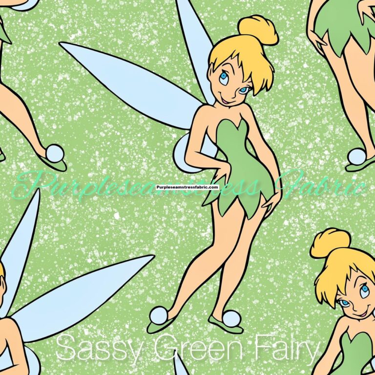 Sassy Green Fairy – Purpleseamstress Fabric