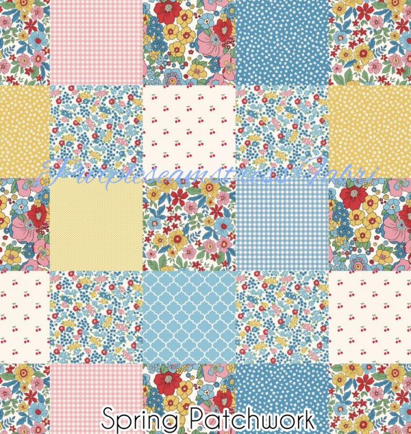 Spring Patchwork – Purpleseamstress Fabric