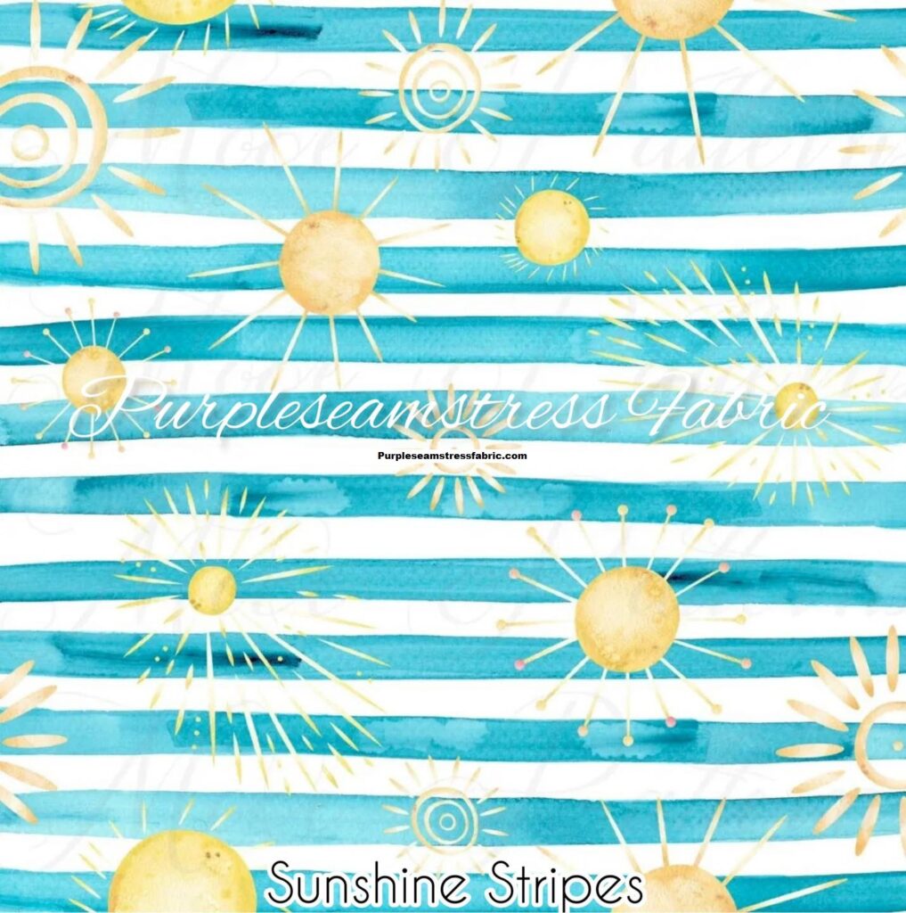 Sunshine Stripes – Purpleseamstress Fabric