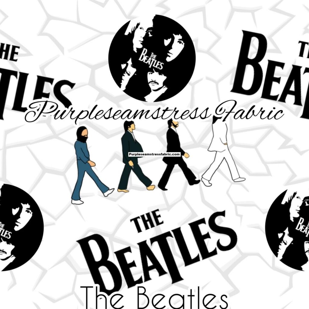 The Beatles – Fabric – Purpleseamstress Fabric