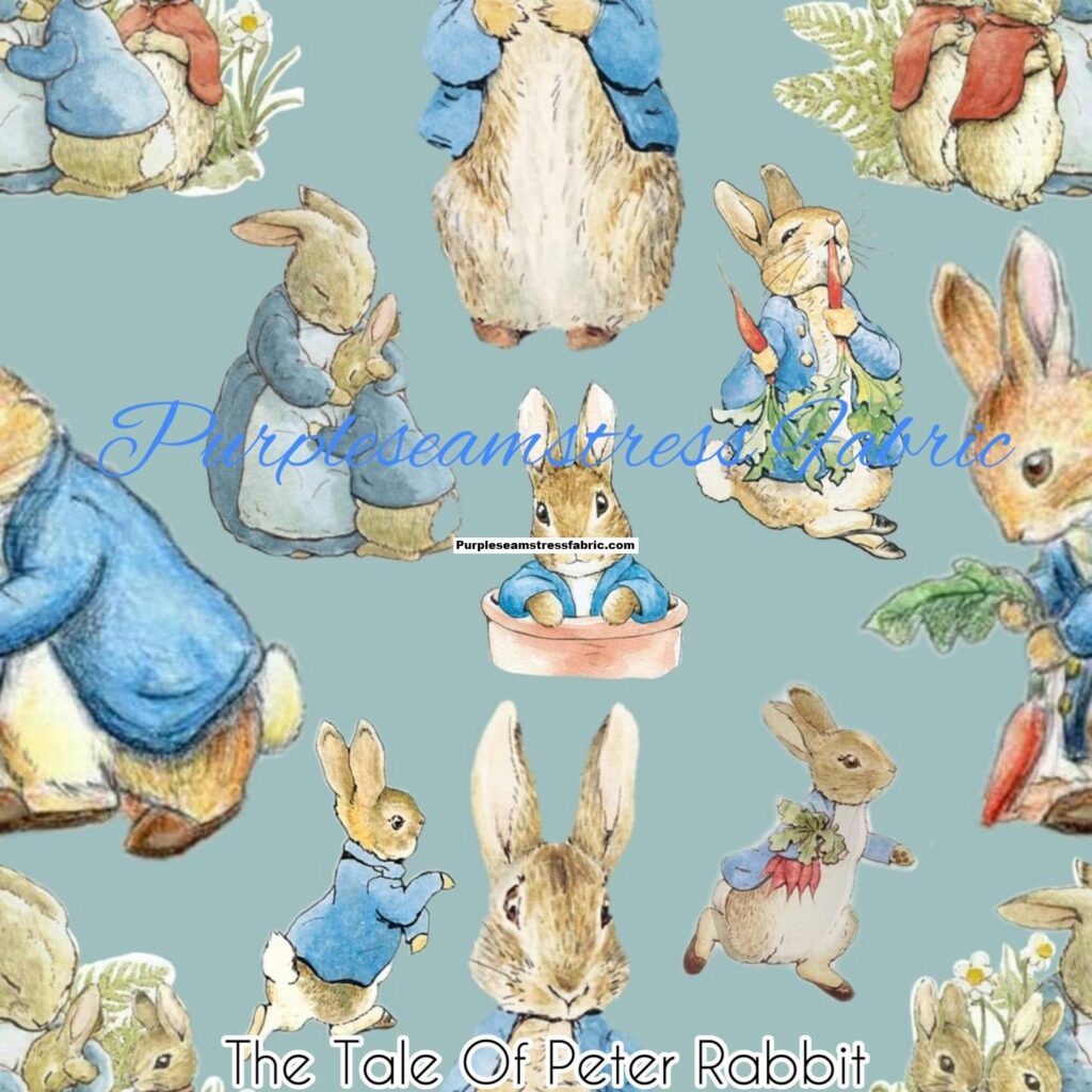 The Tale of Peter Rabbit – Fabric – Purpleseamstress Fabric