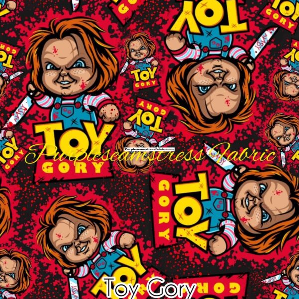 Toy Gory Cotton Lycra – Purpleseamstress Fabric