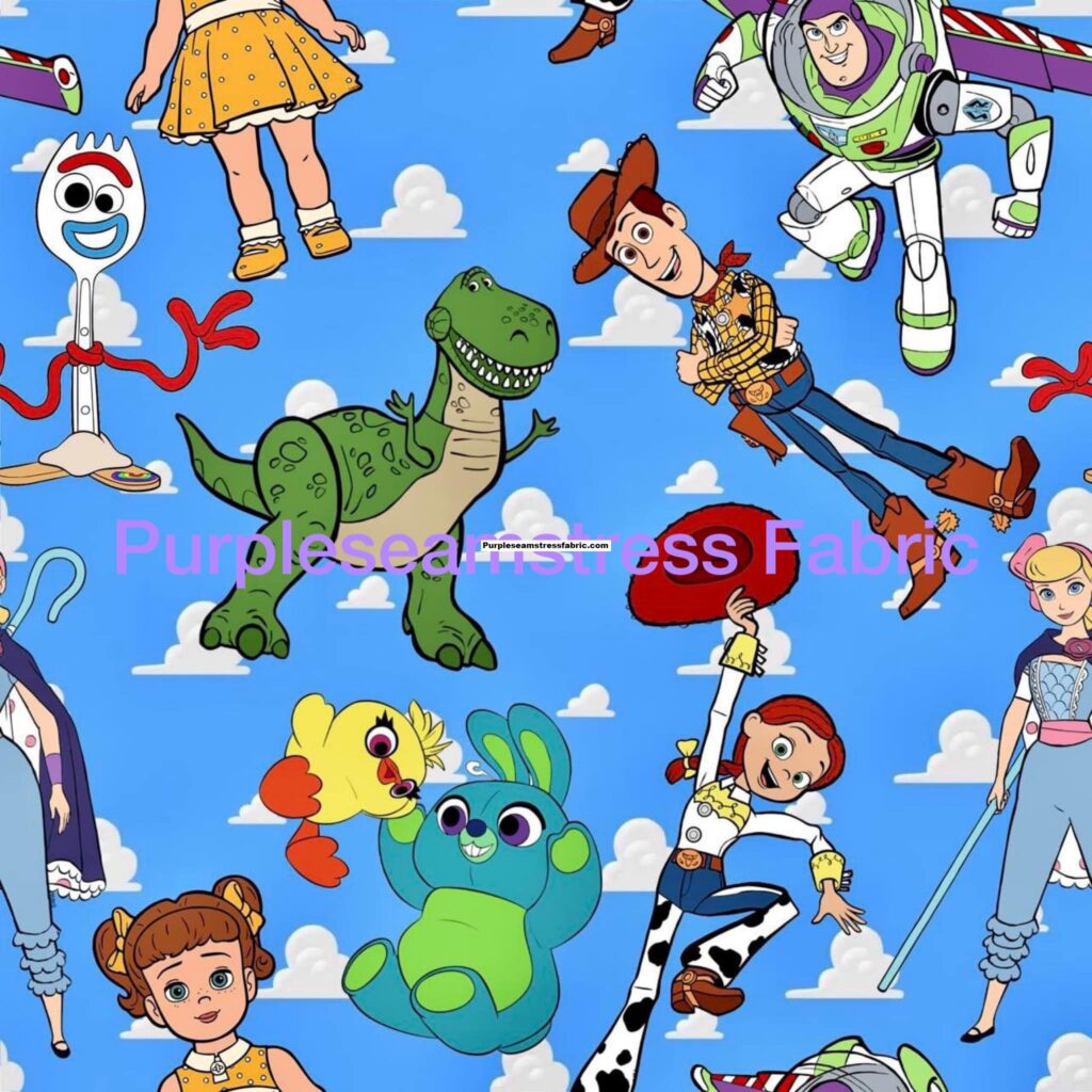 Toy Story Skyfall – Fabric – Purpleseamstress Fabric