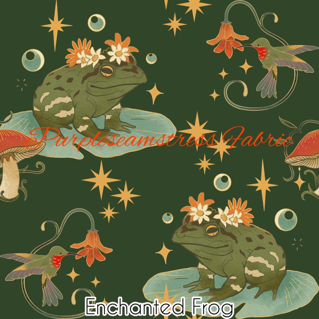 Enchanted Frog – Purpleseamstress Fabric