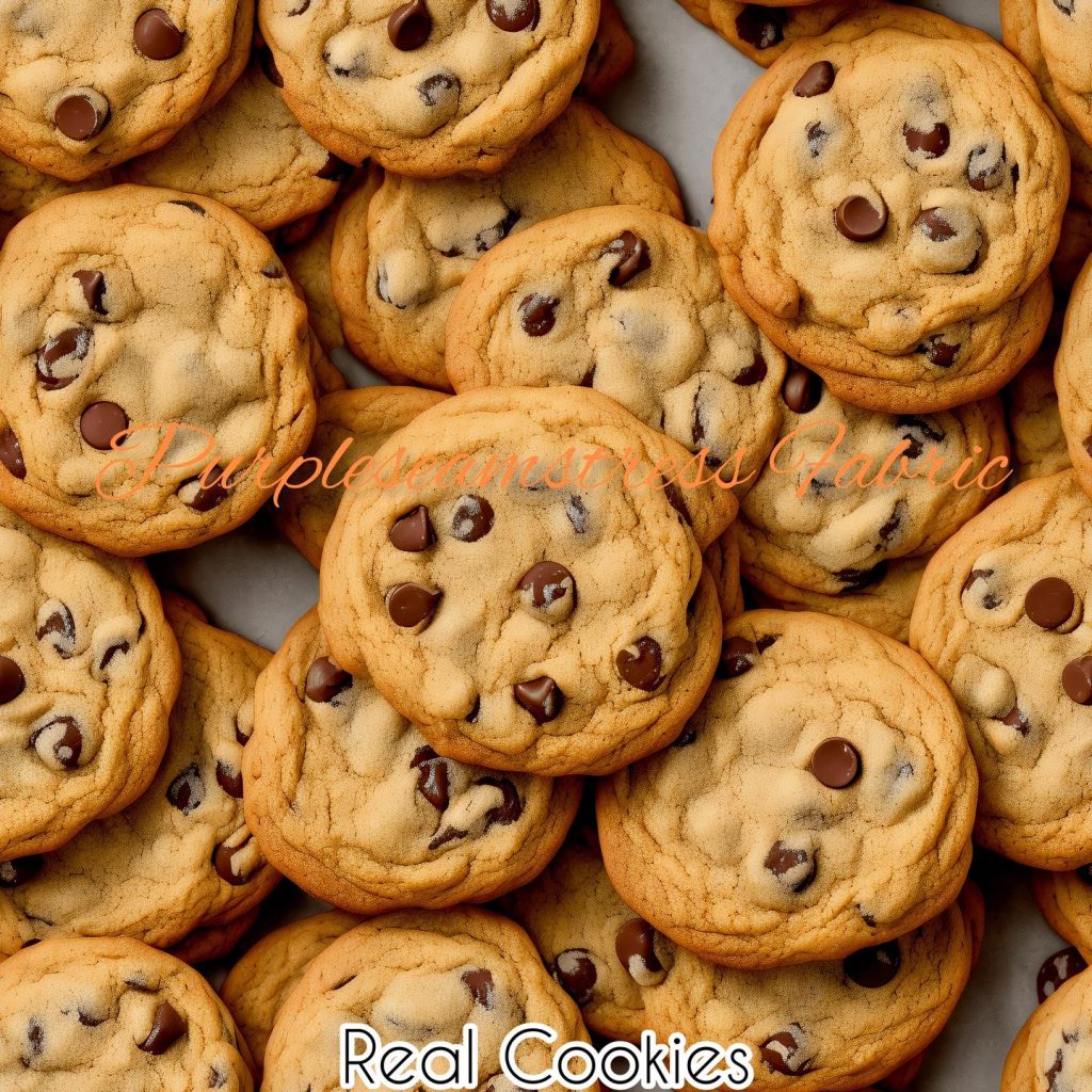 Real Cookies – Fabric – Purpleseamstress Fabric
