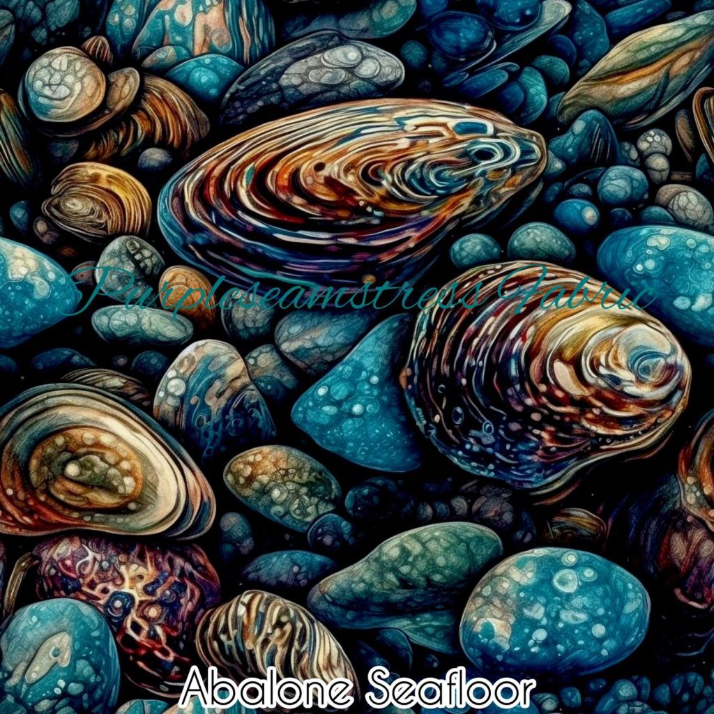 Abalone Seafloor – Purpleseamstress Fabric