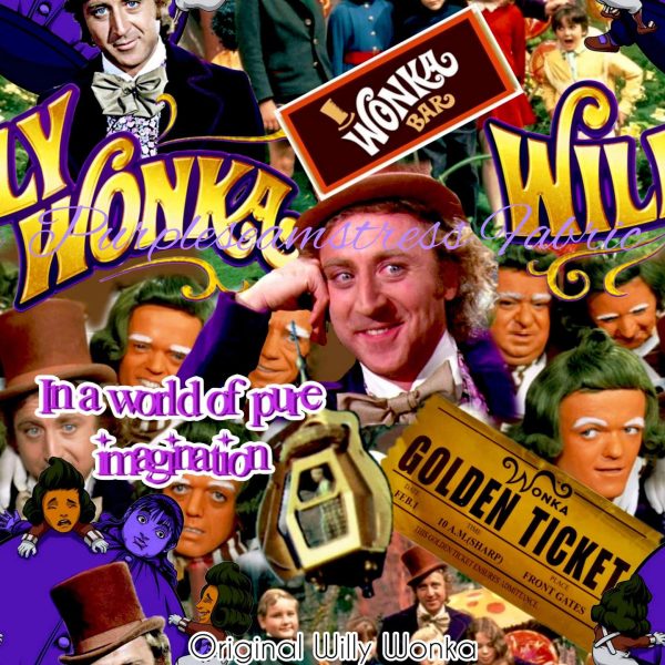 Original Willy Wonka – Purpleseamstress Fabric