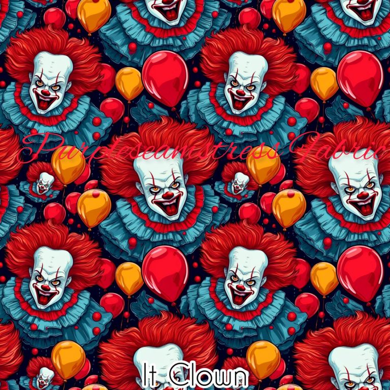 It Clown – Purpleseamstress Fabric