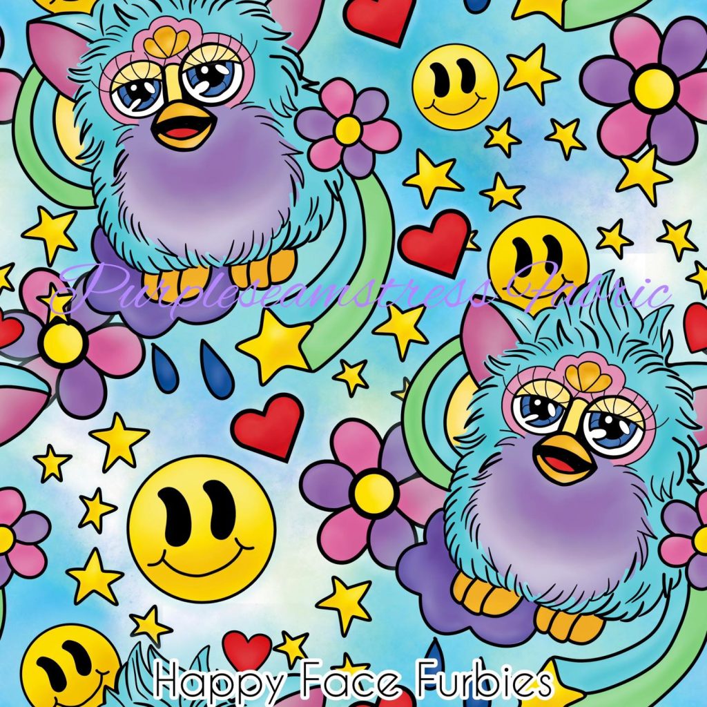 Happy Face Furbies – Purpleseamstress Fabric