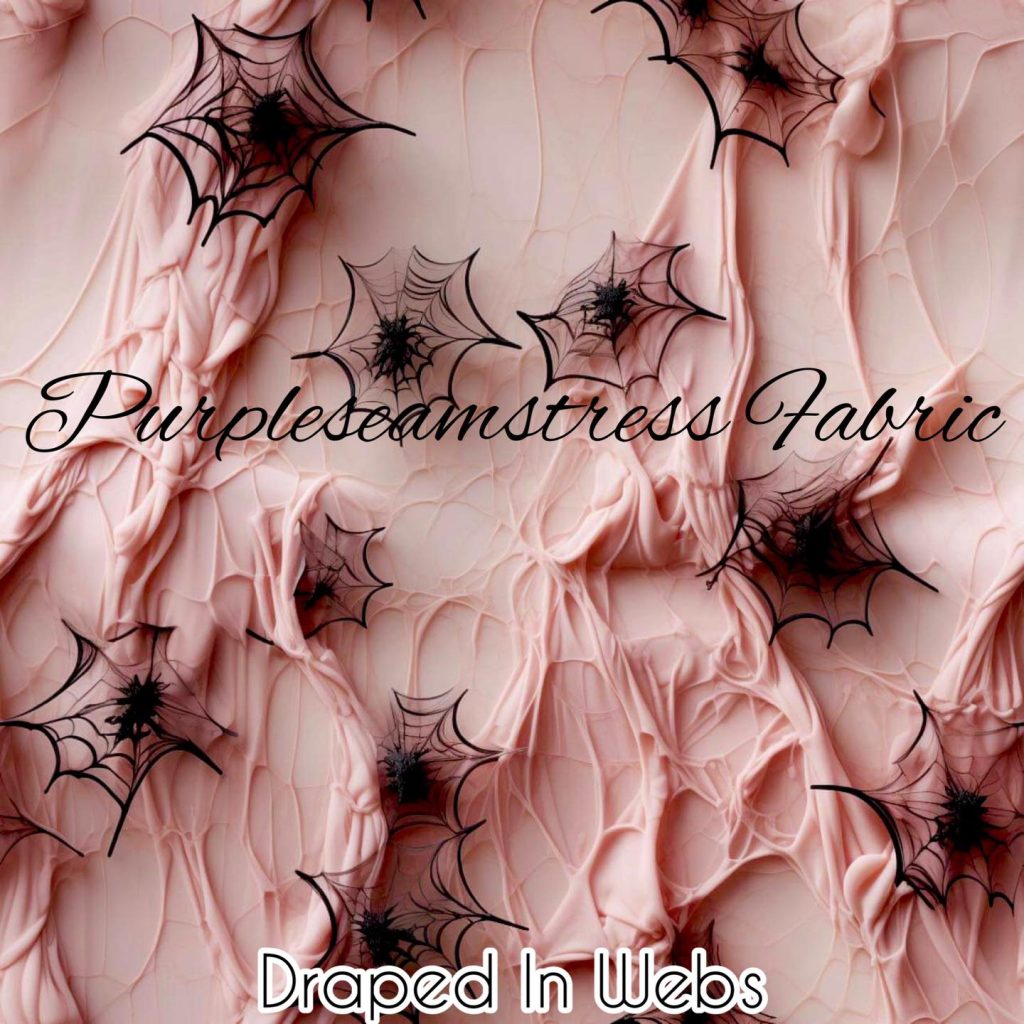 Draped Webs – Fabric – Purpleseamstress Fabric