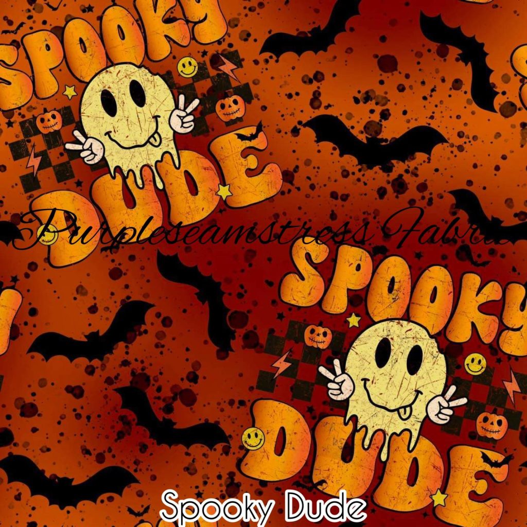Spooky Dude – Fabric – Purpleseamstress Fabric