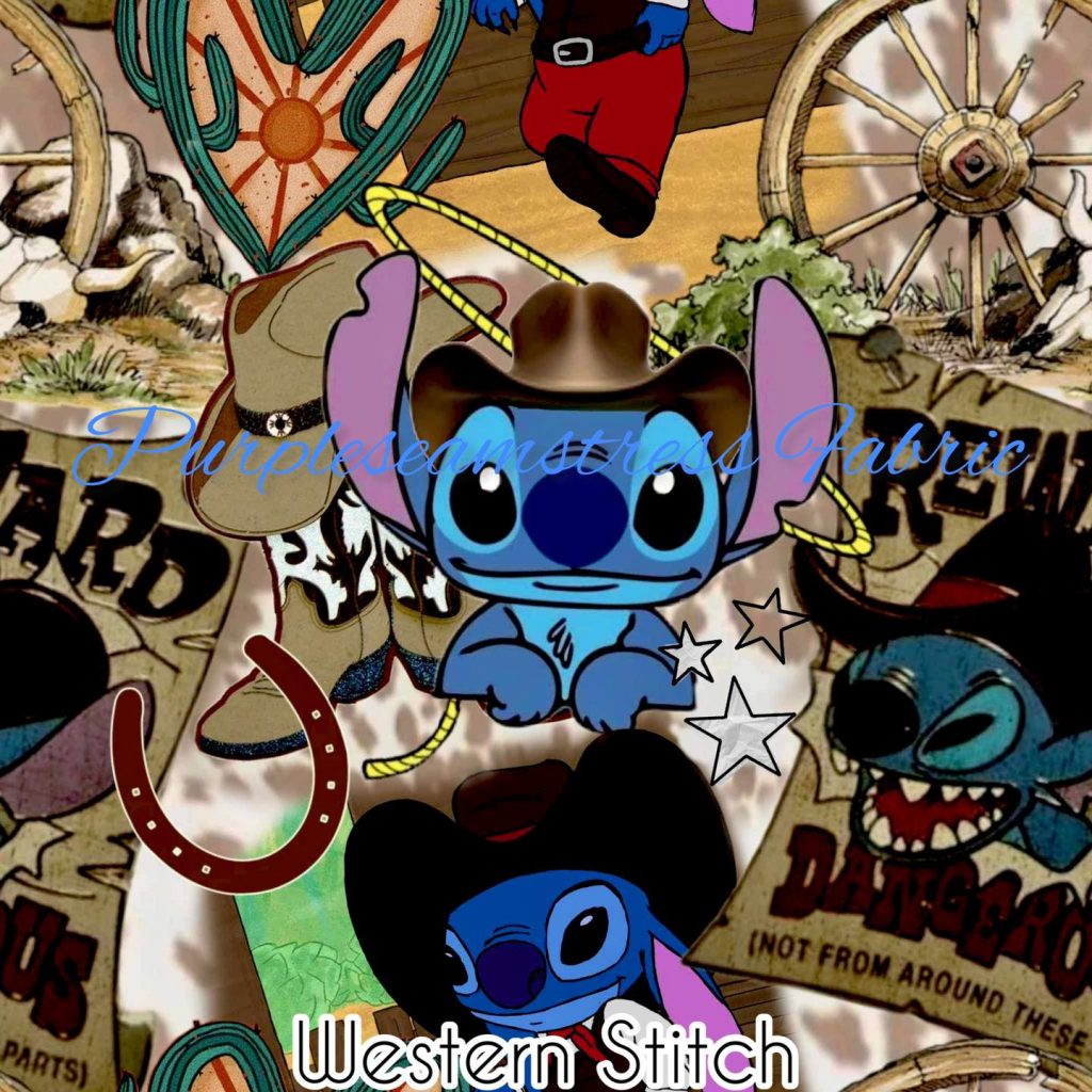 Western Stitch – Fabric – Purpleseamstress Fabric