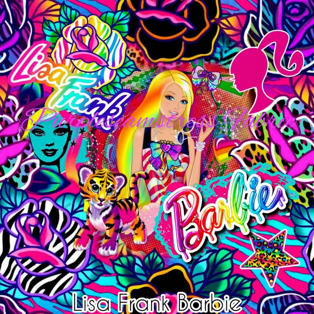 Lisa Frank Barbie – Purpleseamstress Fabric
