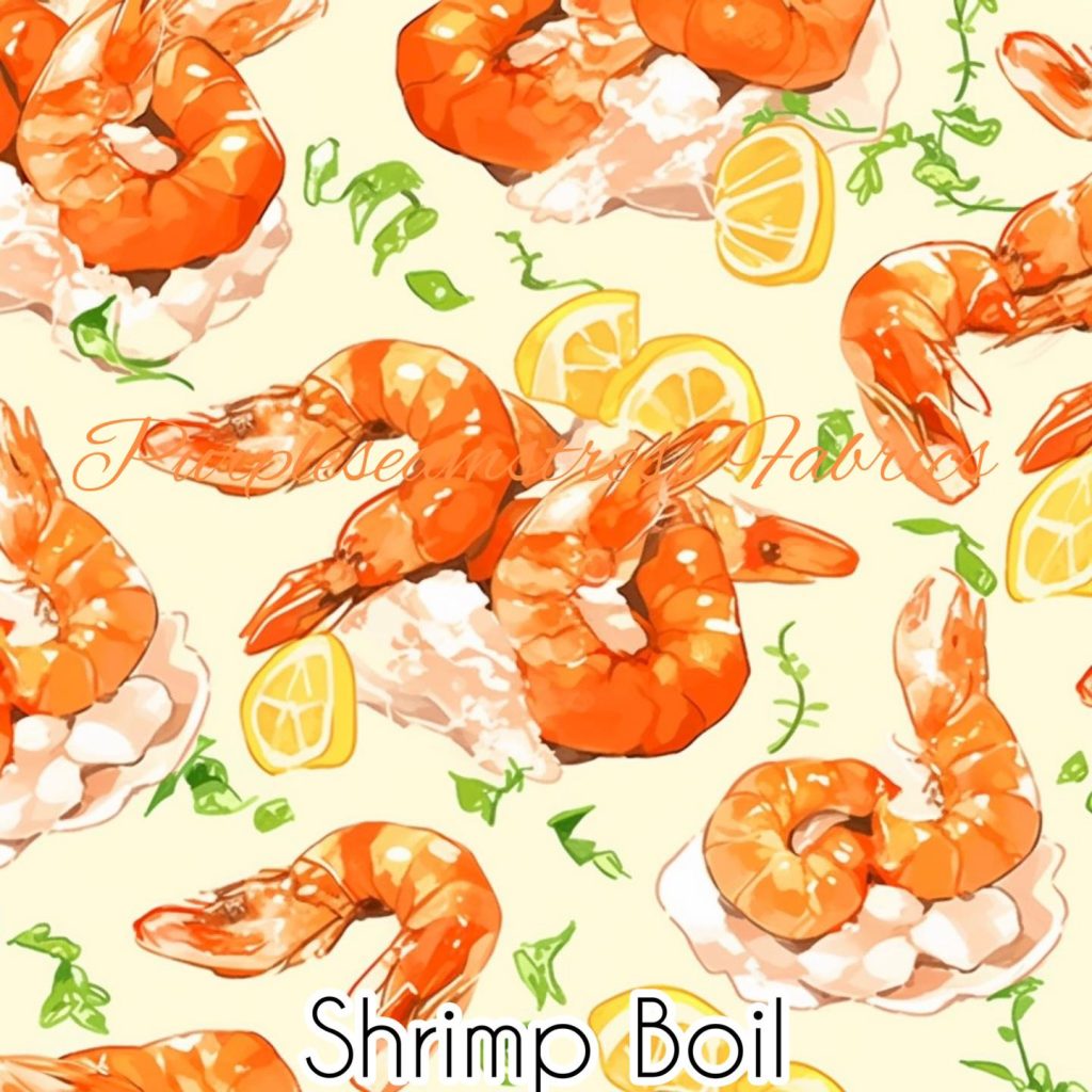 Shrimp Boil – Purpleseamstress Fabric