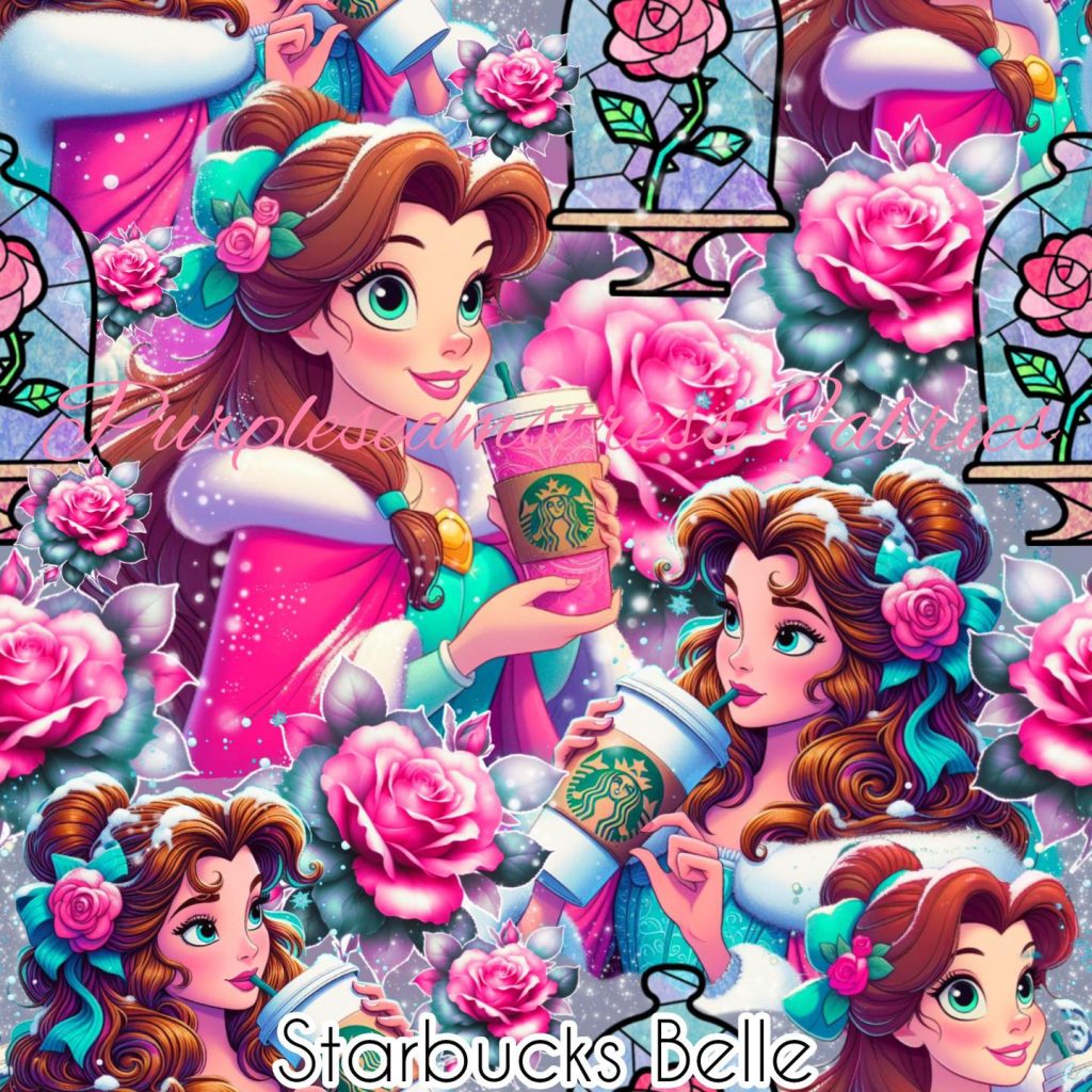 Starbucks Belle – Fabric – Purpleseamstress Fabric