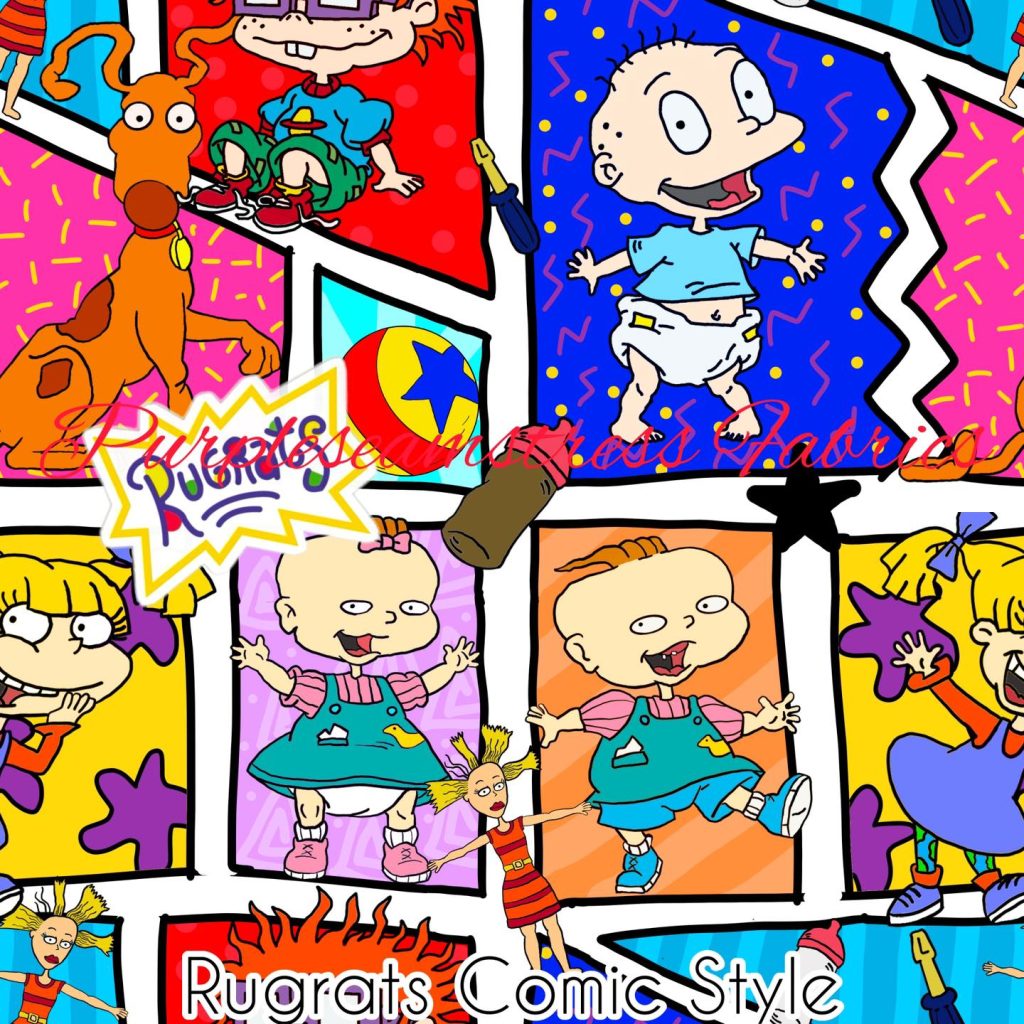 Rugrats Comic Style – Purpleseamstress Fabric