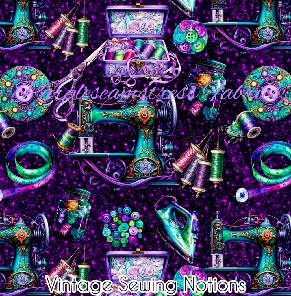 Vintage Sewing Notions – Fabric – Purpleseamstress Fabric