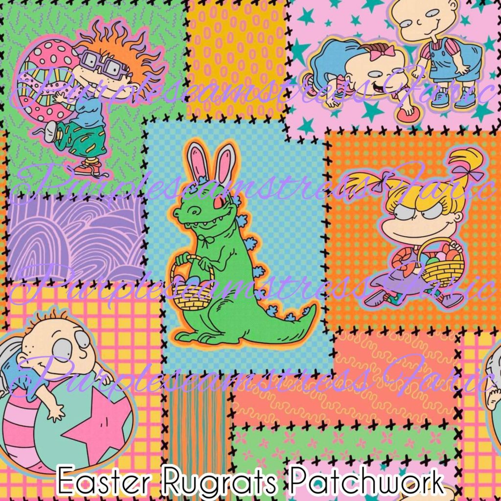 Easter Rugrats Patchwork – Purpleseamstress Fabric