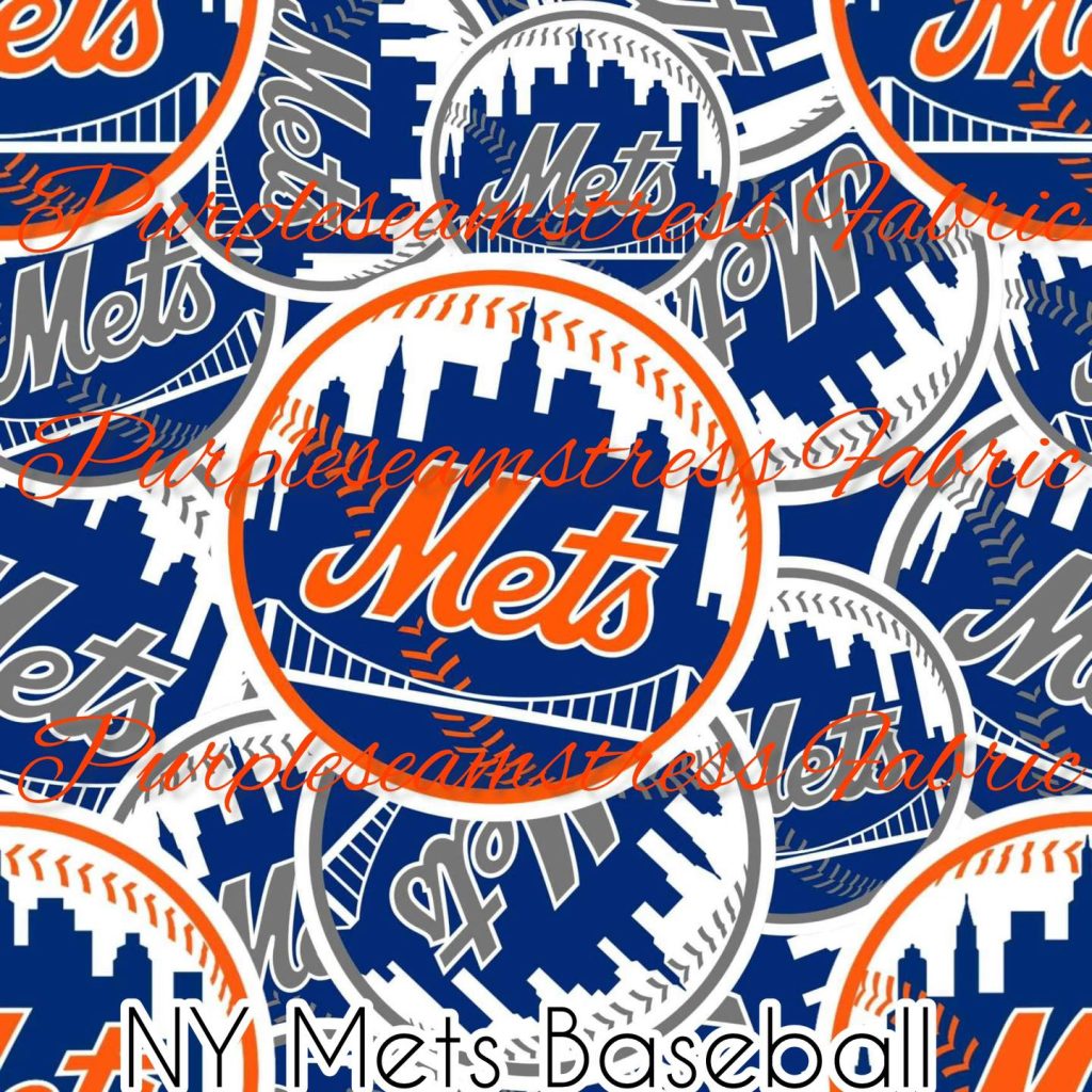 NY Mets Baseball – Purpleseamstress Fabric