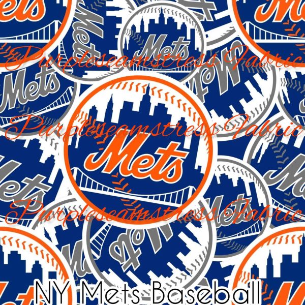 NY Mets Baseball – Purpleseamstress Fabric