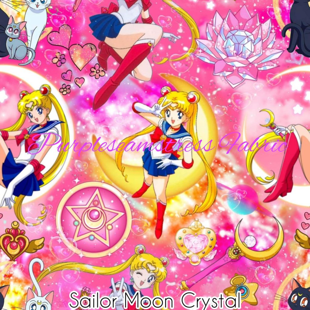 Sailor Moon Crystal – Fabric – Purpleseamstress Fabric