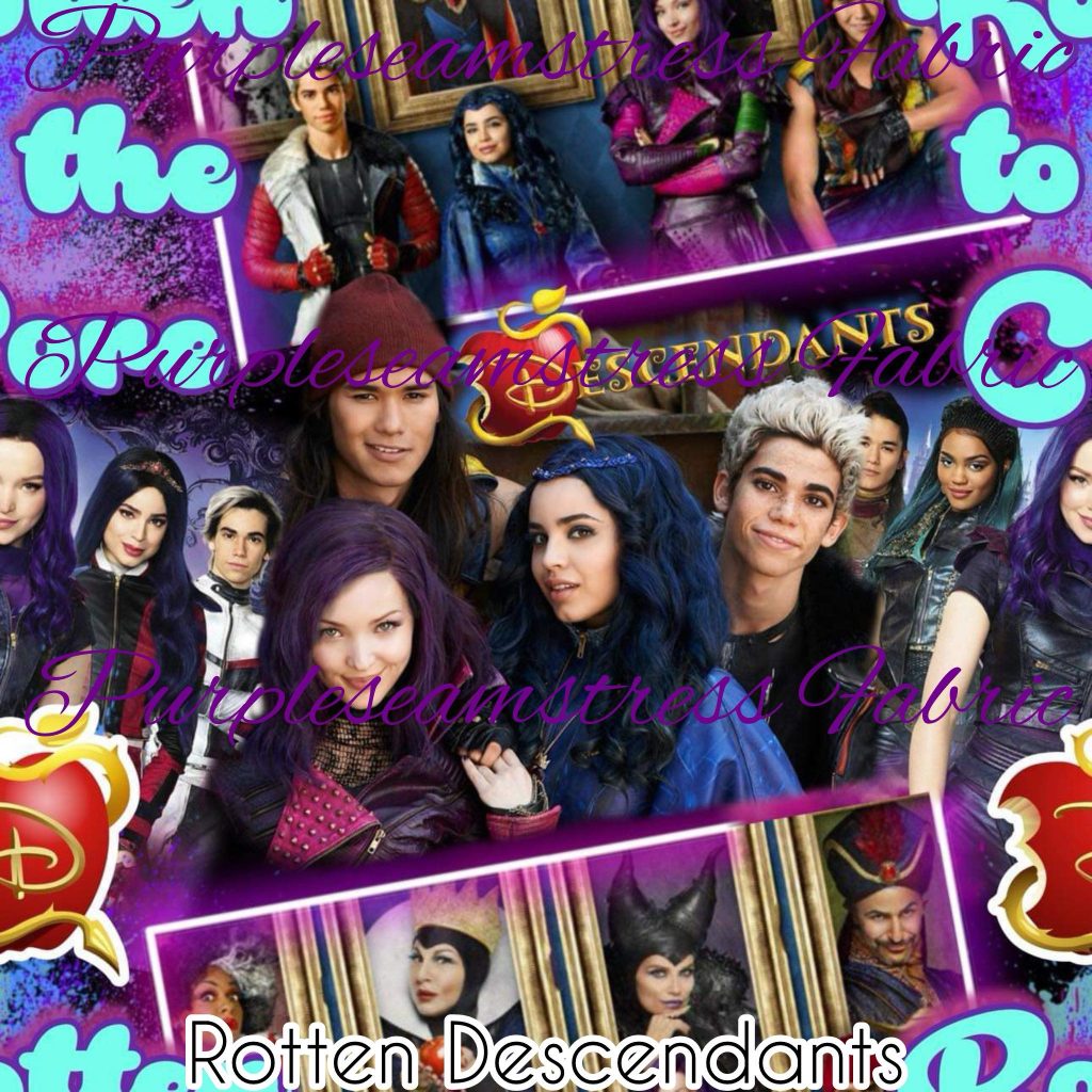 Rotten Descendants – Fabric – Purpleseamstress Fabric