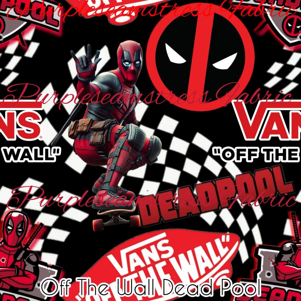 Off The Wall Dead Pool – Fabric – Purpleseamstress Fabric