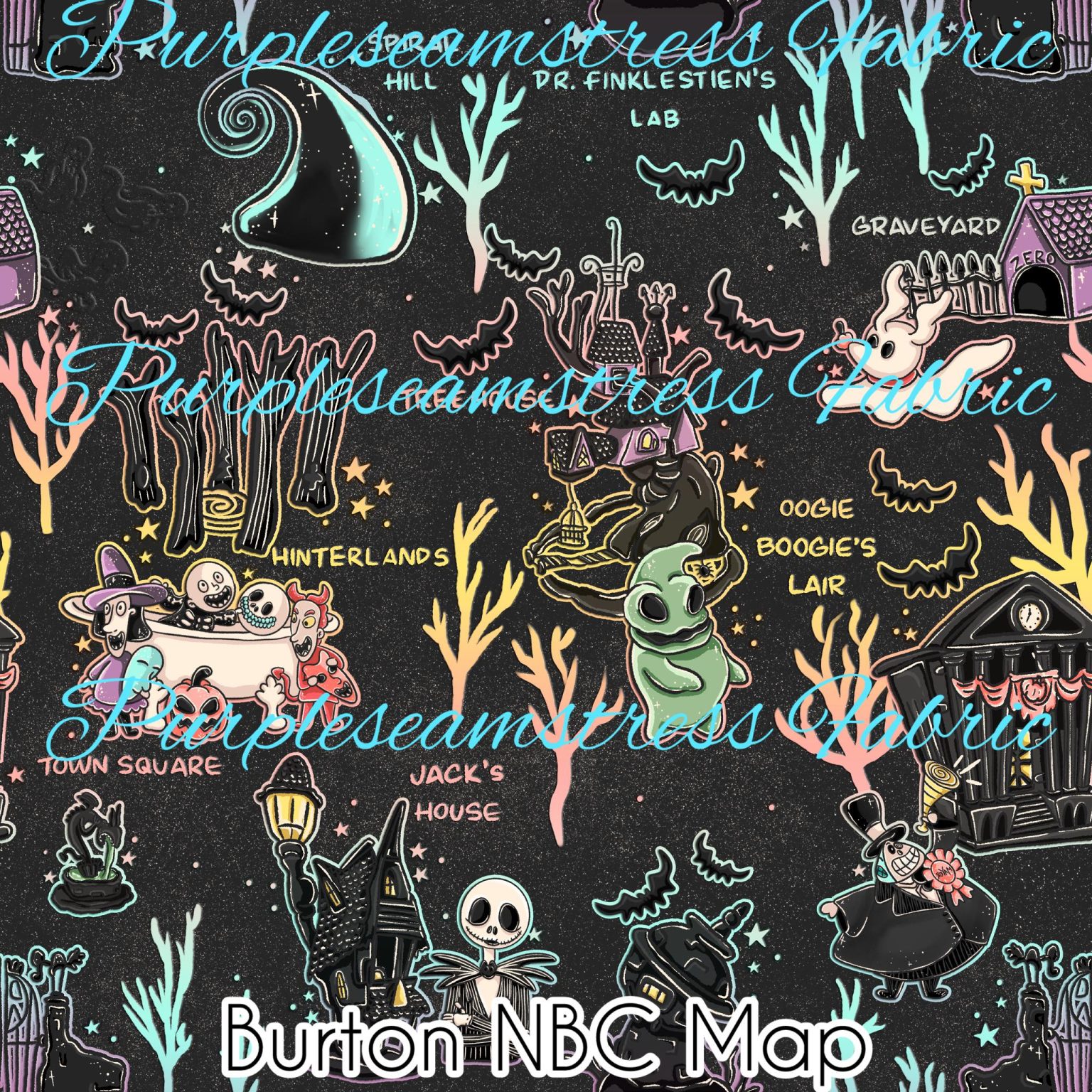 Burton NBC Map – Purpleseamstress Fabric
