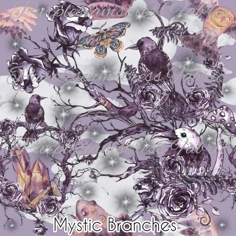 Mystic Branches – Fabric – Purpleseamstress Fabric