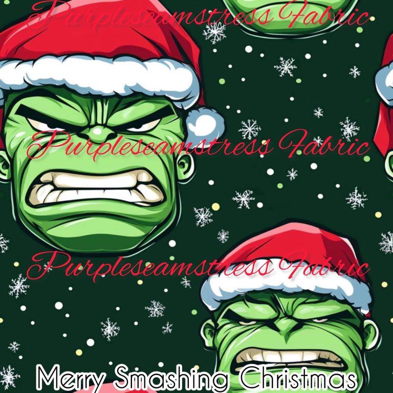 Merry Smashing Christmas – Purpleseamstress Fabric