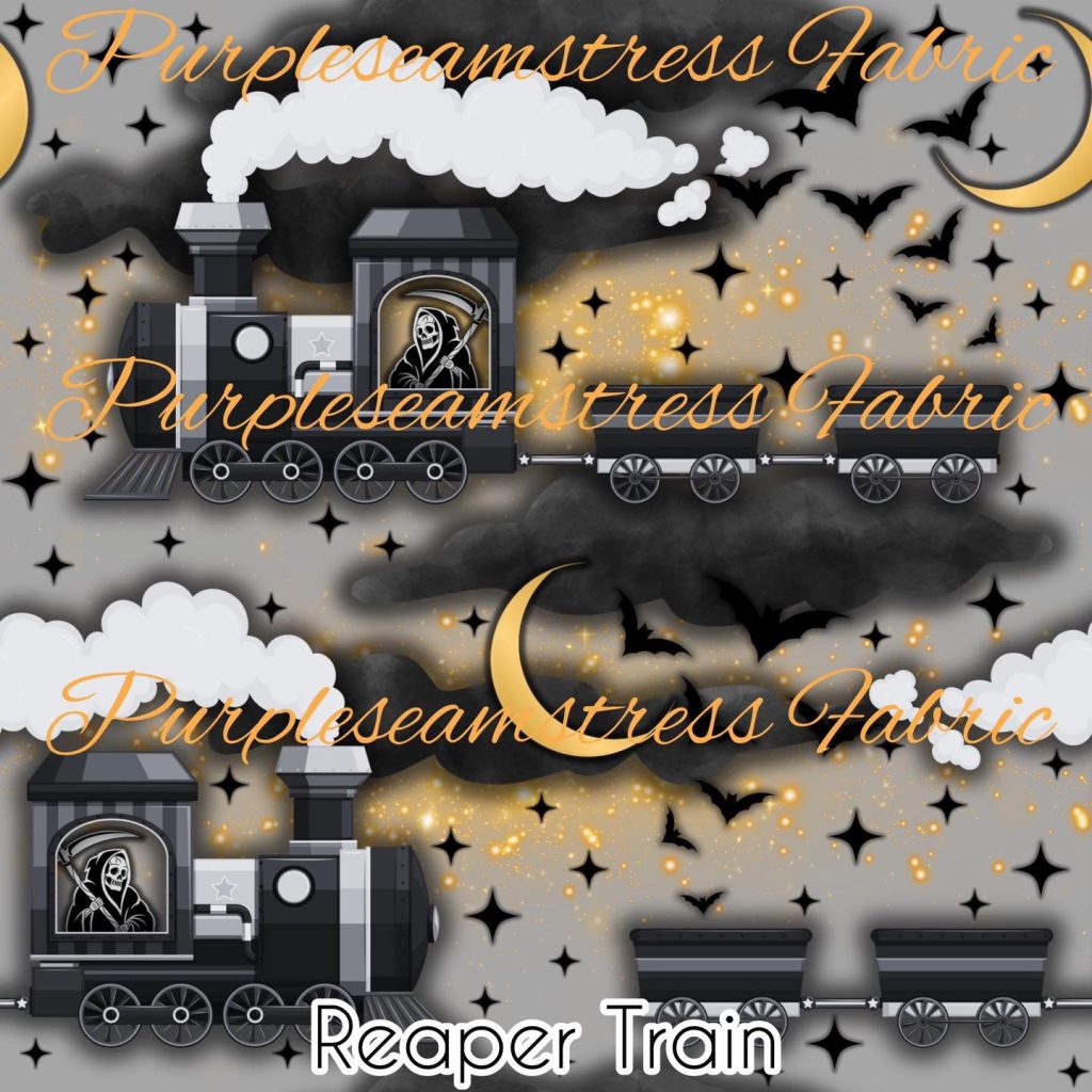 Reaper Train – Purpleseamstress Fabric