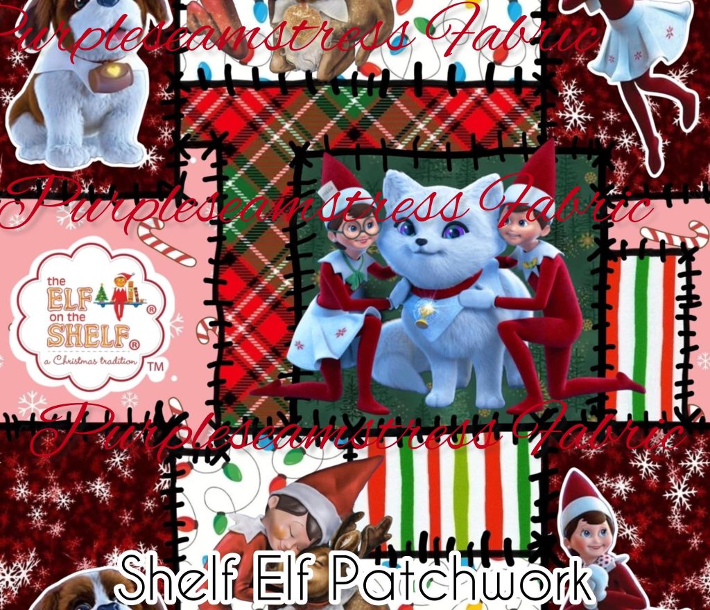 Shelf Elf Patchwork – Fabric – Purpleseamstress Fabric