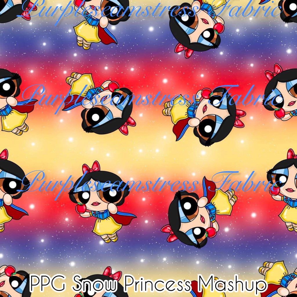 PPG Snow Princess Mashup – Fabric – Purpleseamstress Fabric