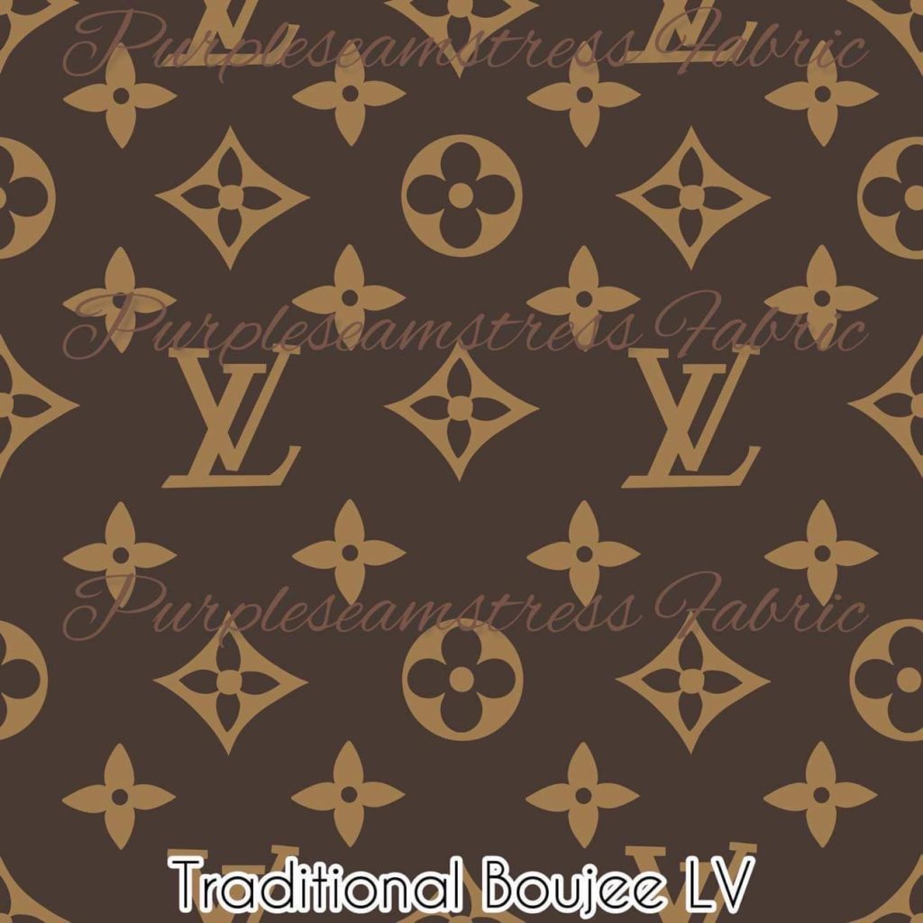 Traditional Boujee LV – Fabric – Purpleseamstress Fabric